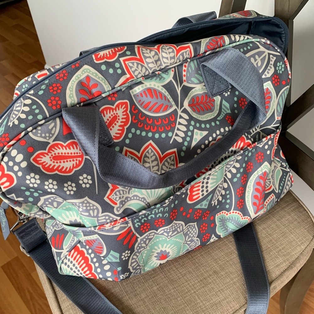 Vera Bradley Duffel Bag Or Diaper Bag - Gem